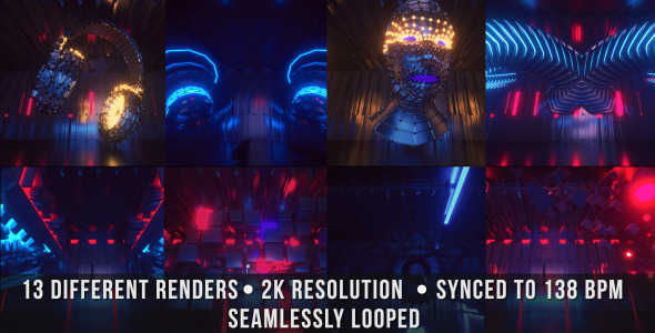 VJ Beats - Technodrome, Motion Graphics | VideoHive